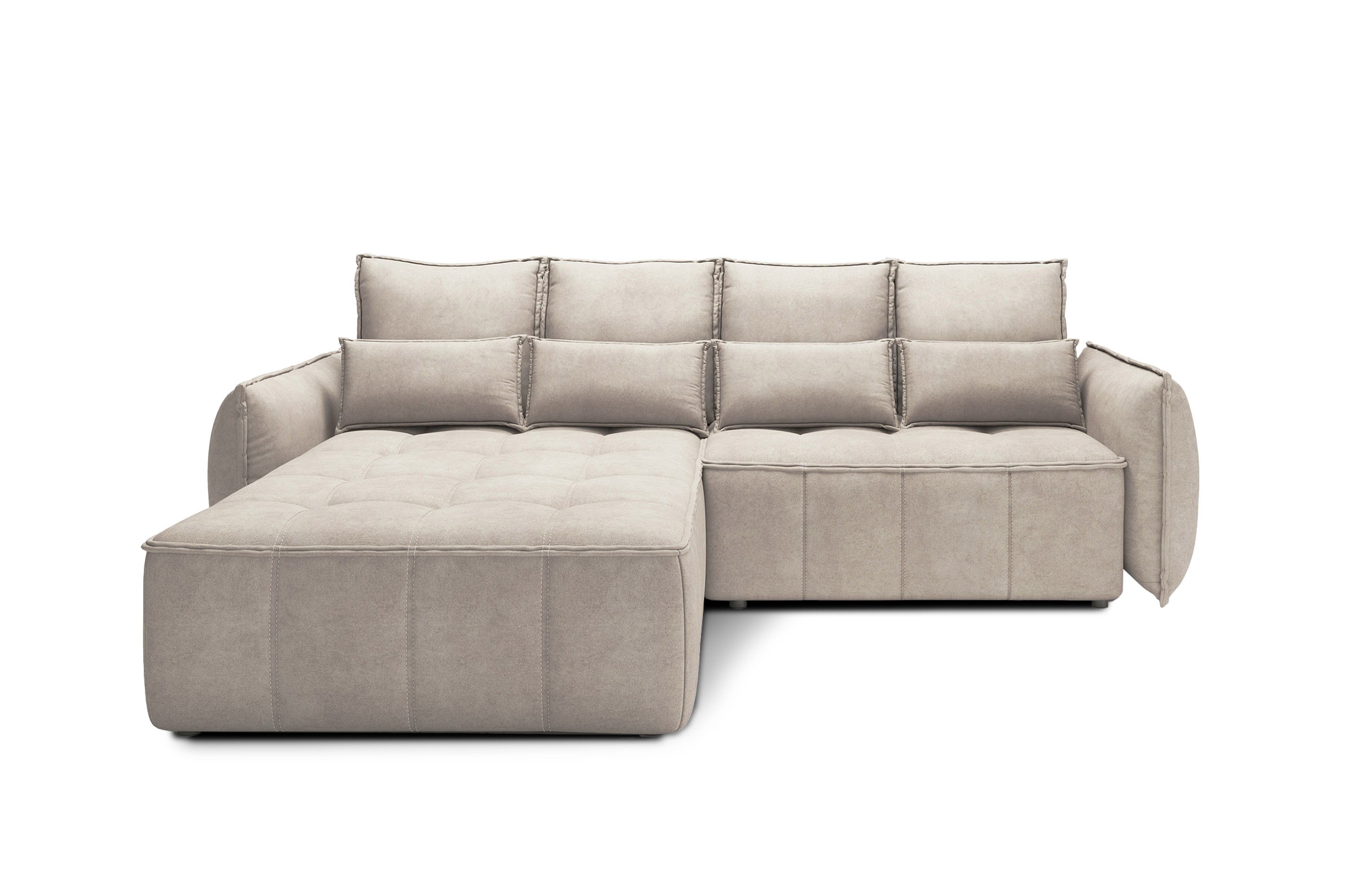 Takara Sovesofa med Divan 3-seter Beige - Møbler - Chilli