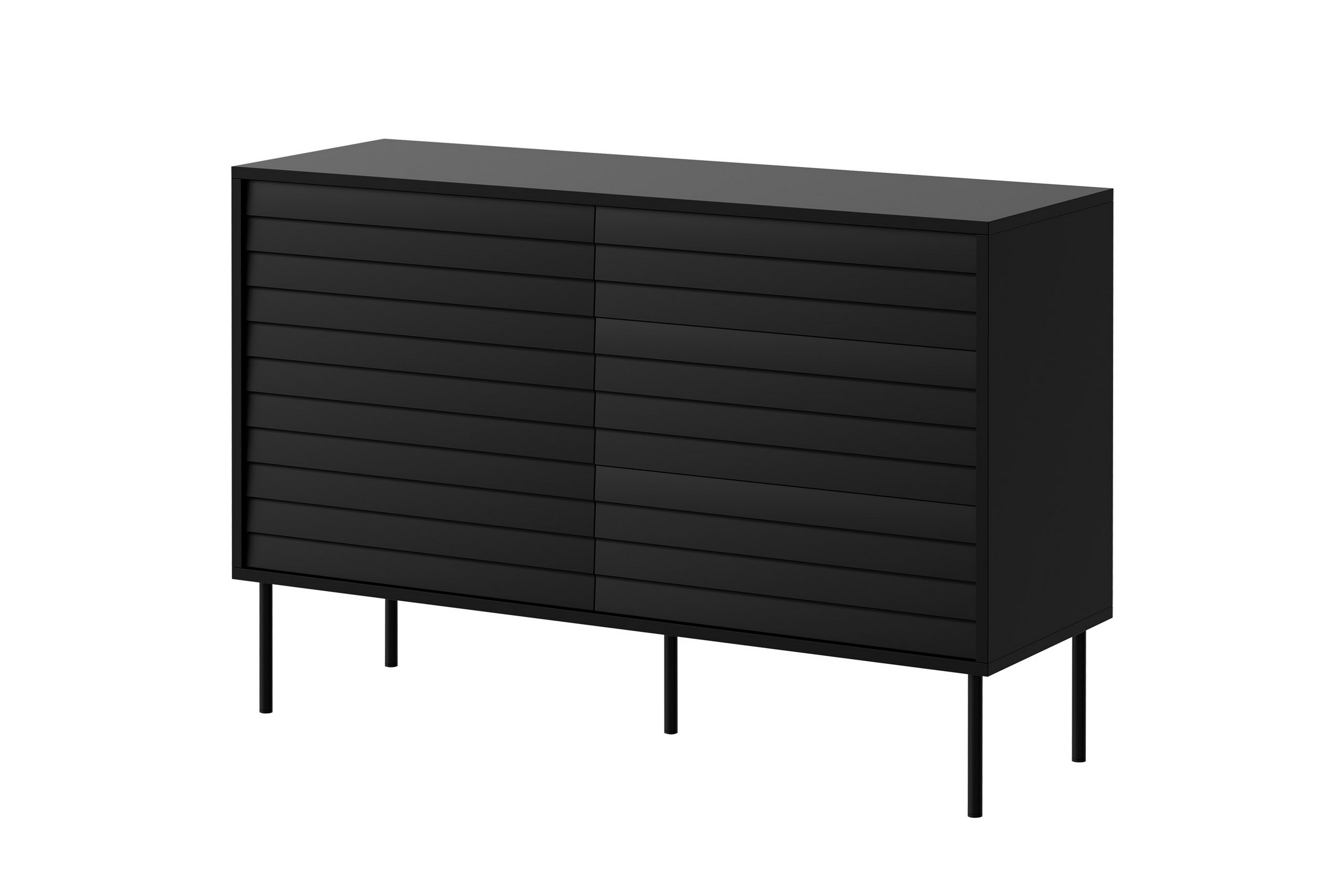 Belonger Kommode 120 cm Sort - Opbevaring | Trademax