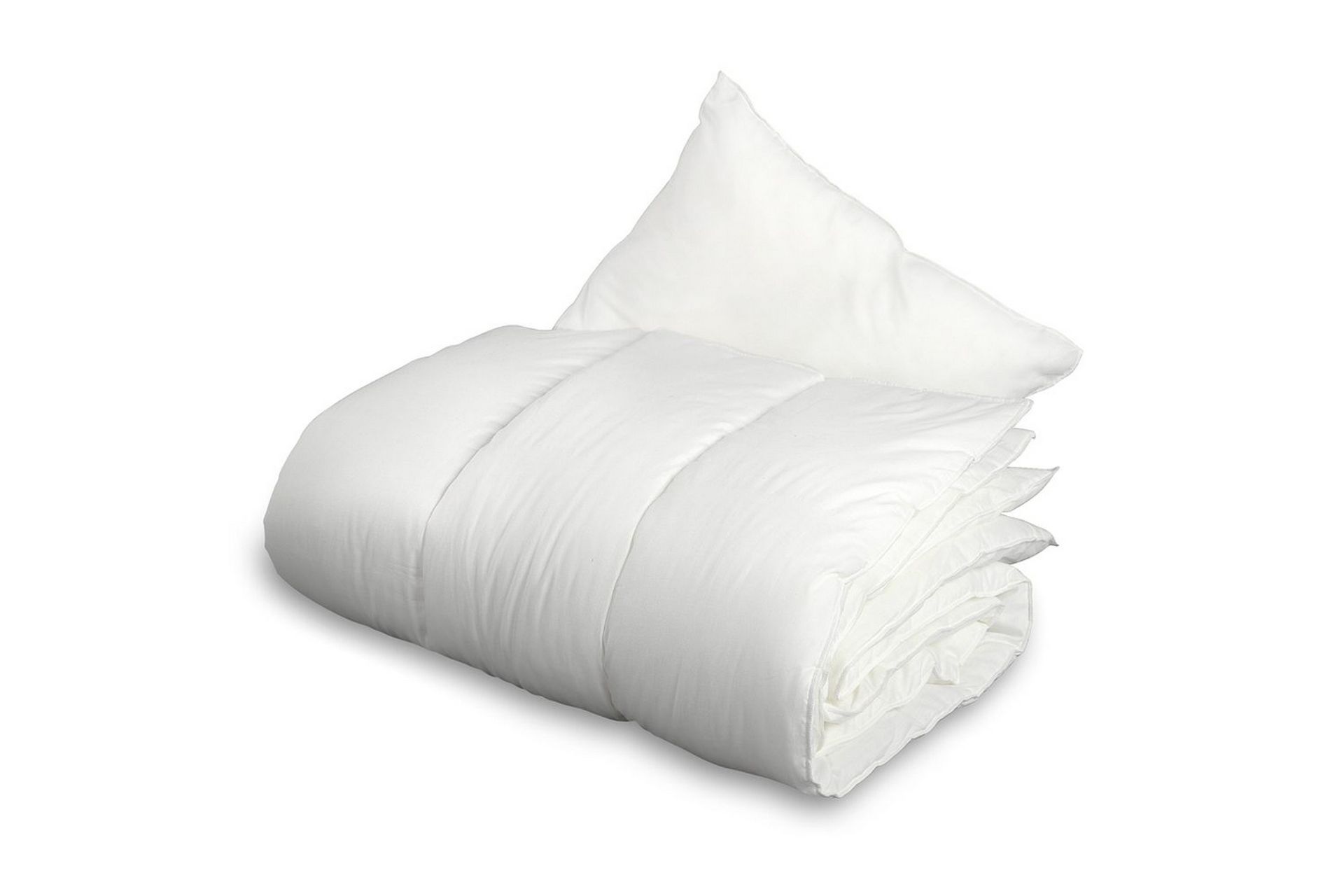 Barntäcke med Kudde Barnvagn/Vagga Basic 70x80 cm Vit - Textil & mattor ...