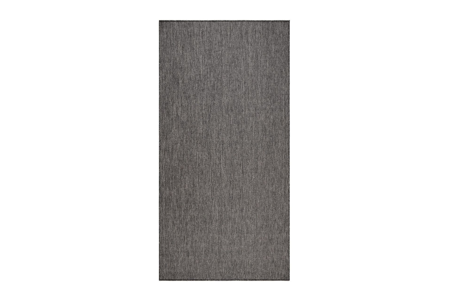 KM Home Madrid Flatvävd Matta 80x240 cm Antracit - Textil & mattor | Chilli