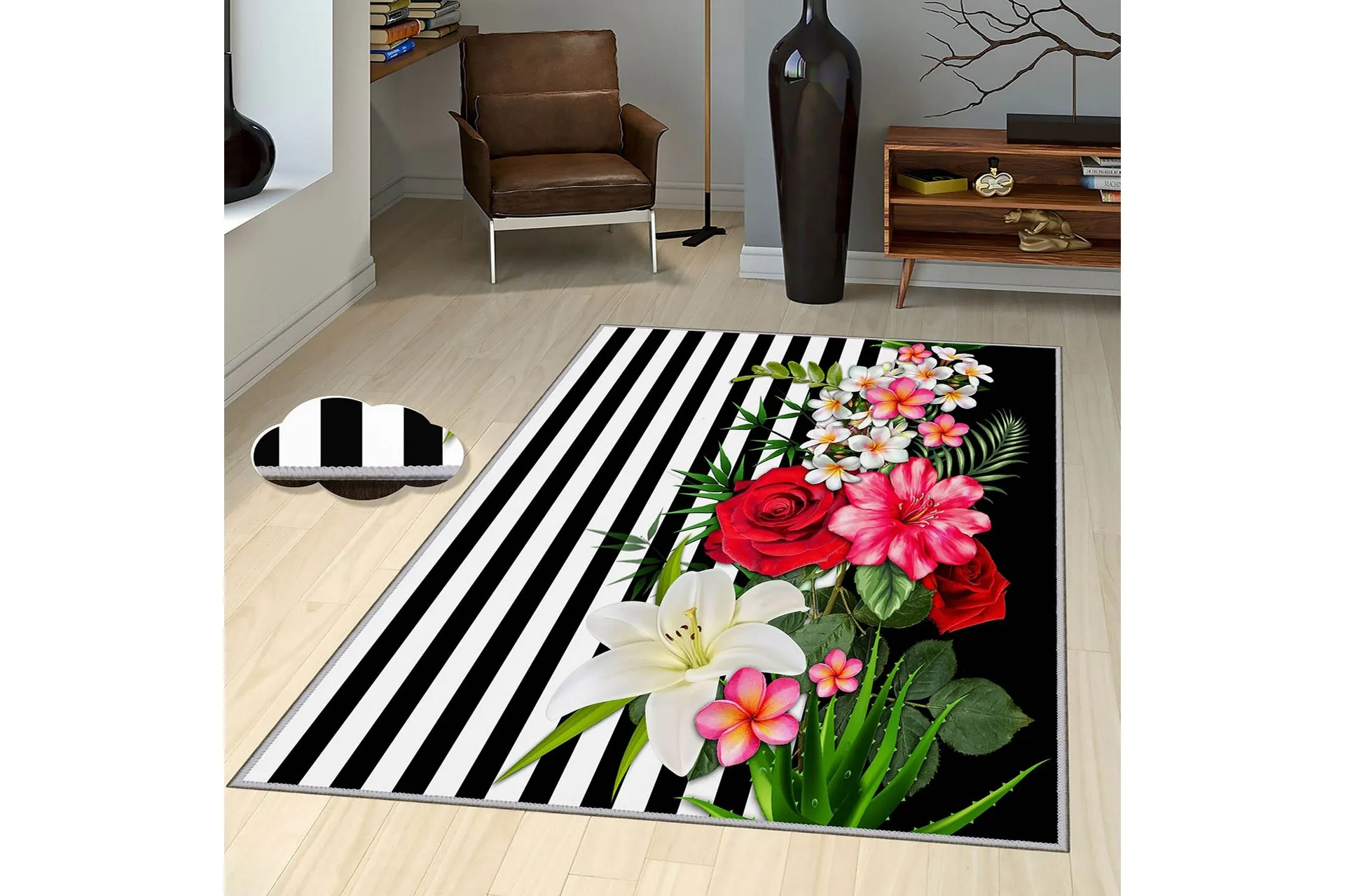 Homefesto Matta 100x300 cm Multifärgad - Textil & mattor | Chilli