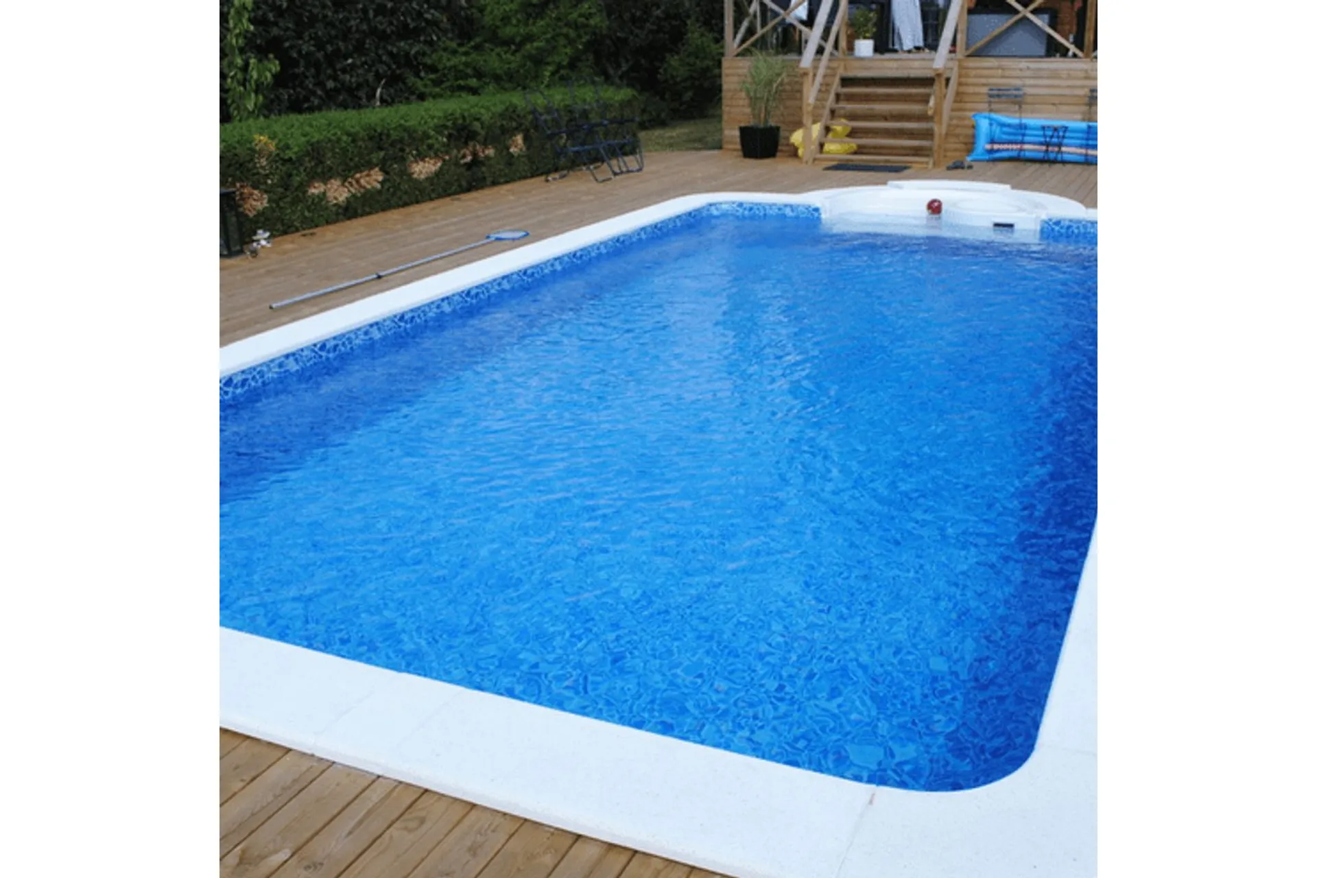Planet Pool Poolliner Planet Pool Tradition Rektangulär 1,5m Djup 6 x 3 ...