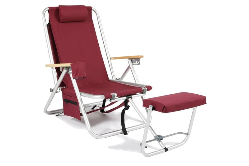 Fritab Friluftsstol Fritab ROXY med kylbag/mobilficka Bordeaux ...