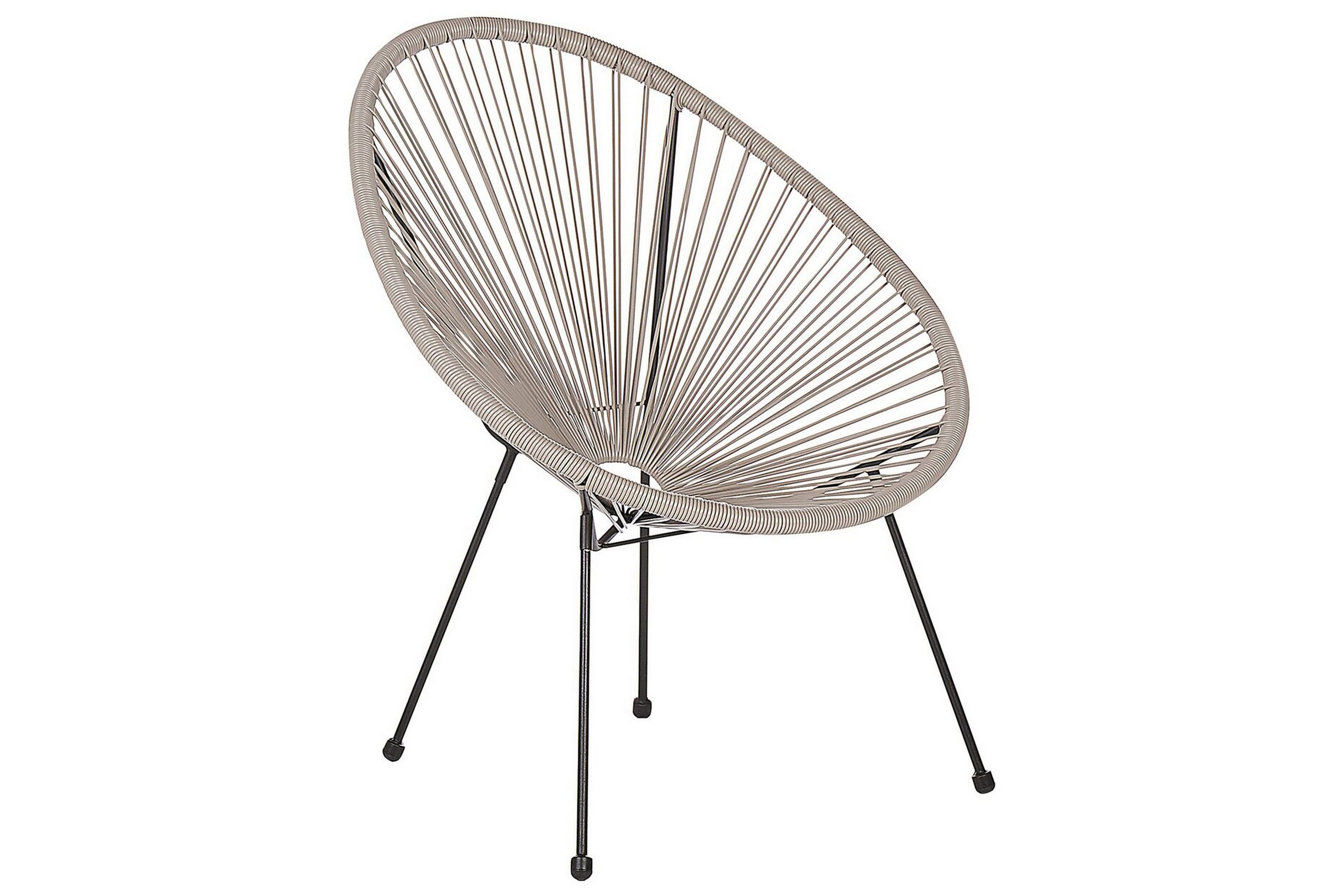 Utefåtölj Cayaco Grå/Svart - Utemöbler & utemiljö | Chilli