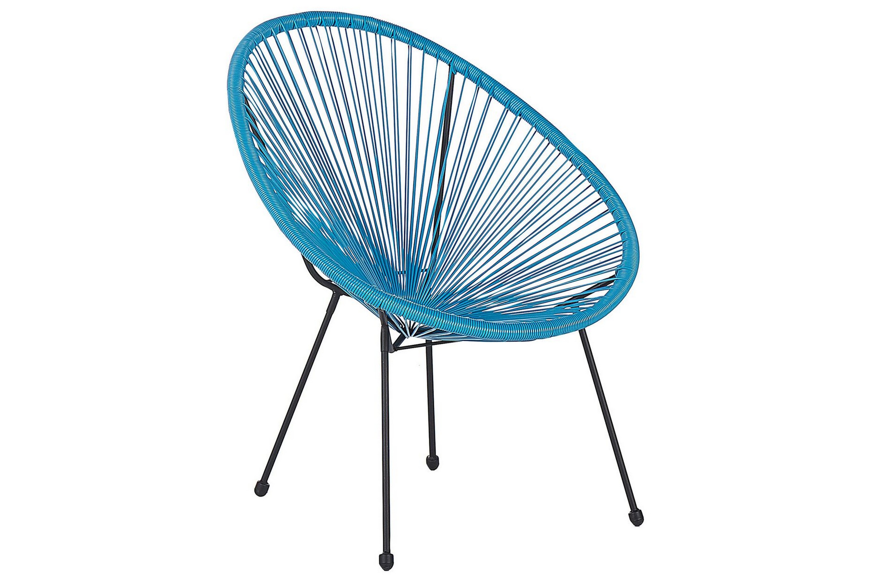 Utefåtölj Cayaco Svart/Blå - Utemöbler & utemiljö | Chilli