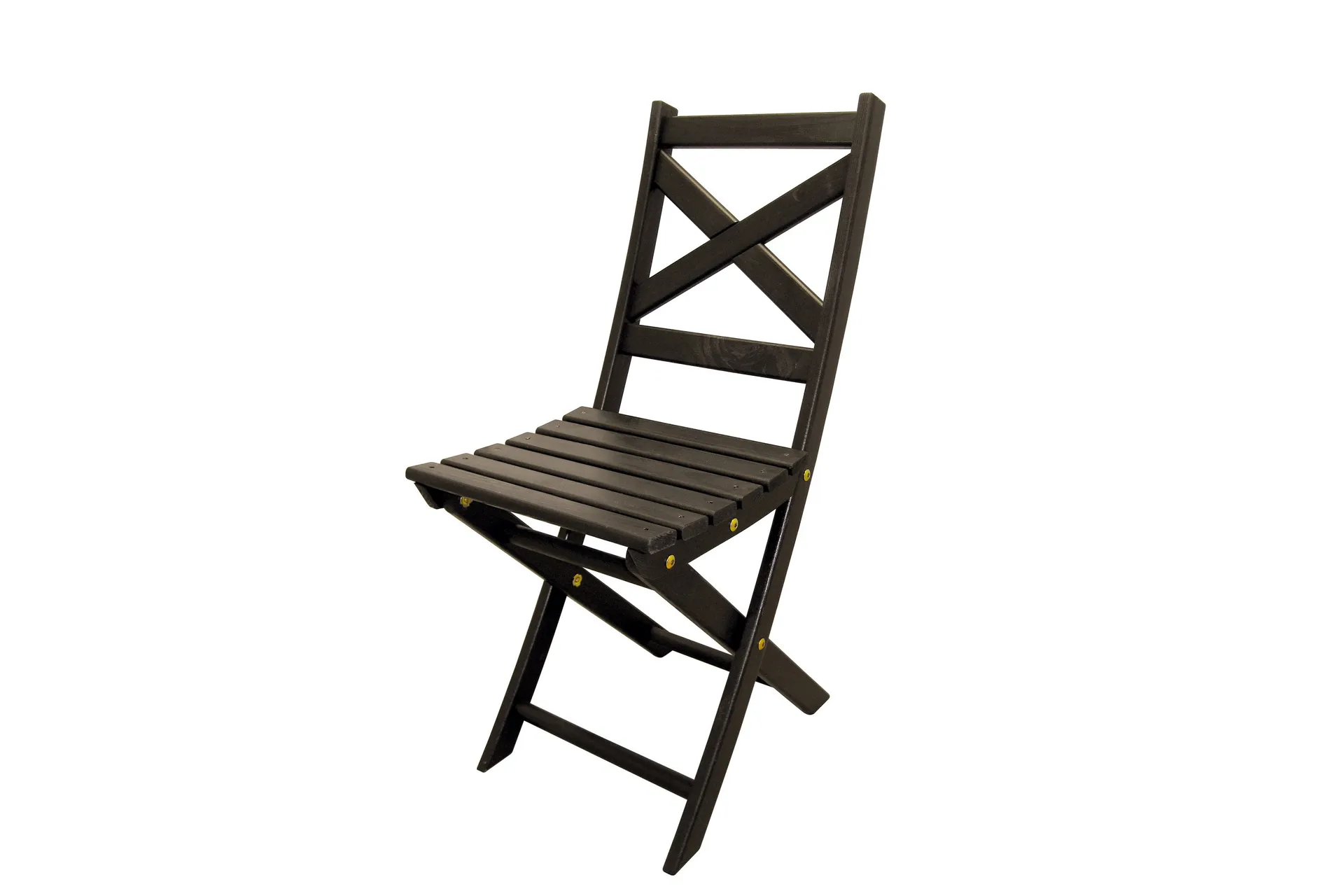 EDILMA Klappstol Utomhus 2-pack Mörkbrun - Utemöbler - Furniturebox