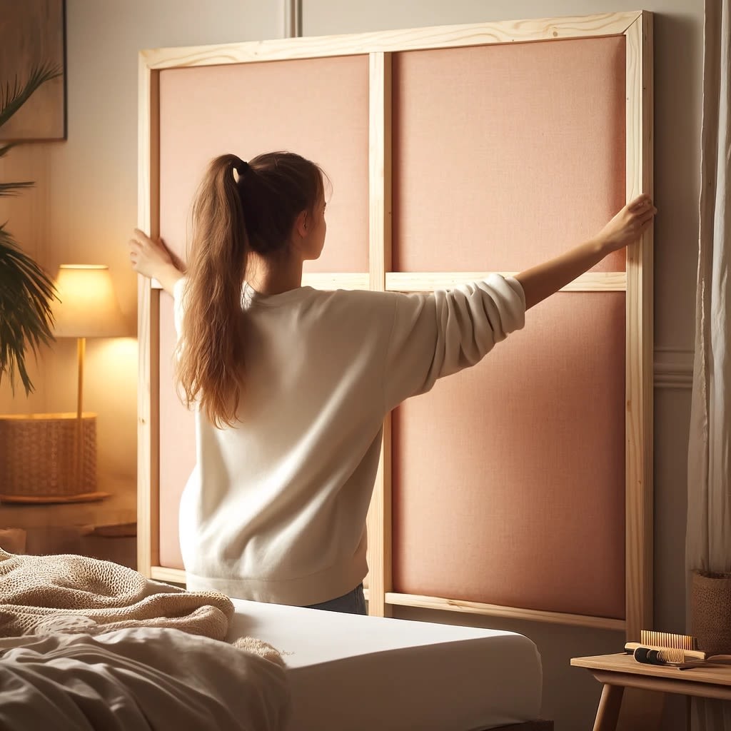 DIY sänggavel - Göra & bygga egen sänggavel eller klä om - Chilli.se